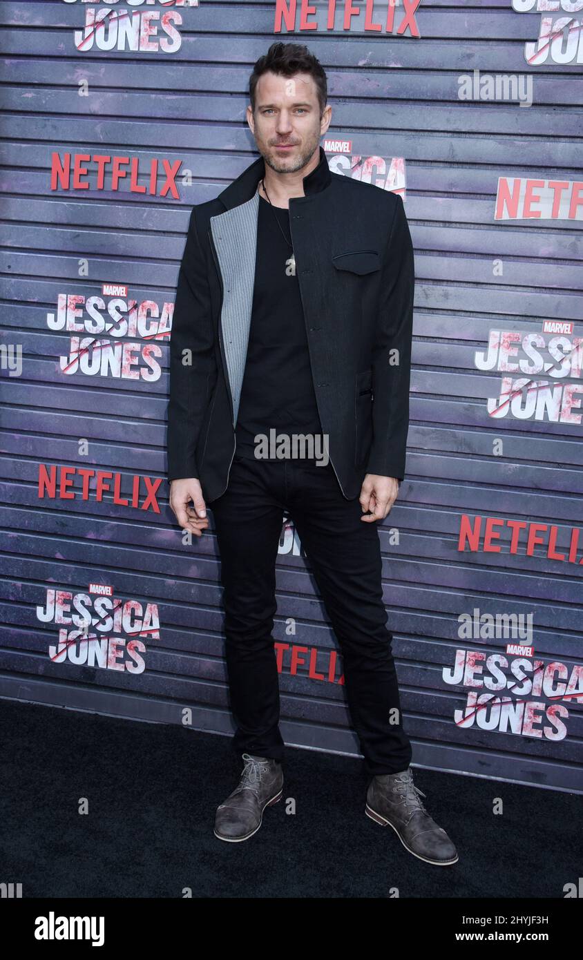 Wil Traval attending Marvel's "Jessica Jones" Season 3 Special ...