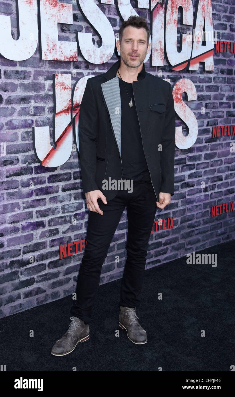 Wil Traval attending Marvel's "Jessica Jones" Season 3 Special ...