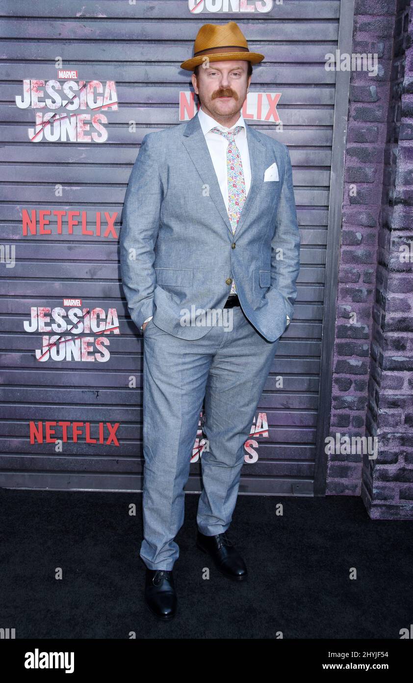 Jeremy Bobb attending Marvel's "Jessica Jones" Season 3 Special ...