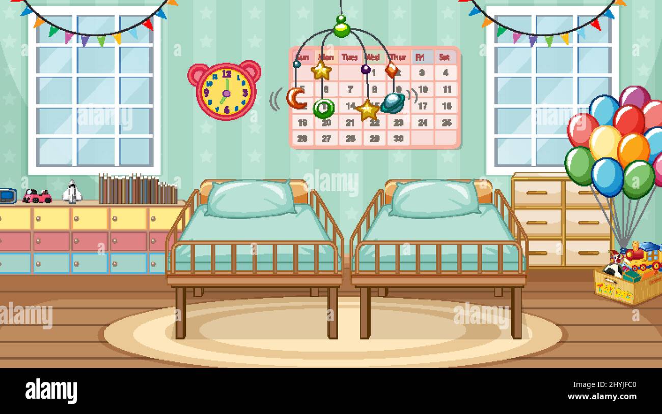 Little beds Stock Vector Images - Alamy