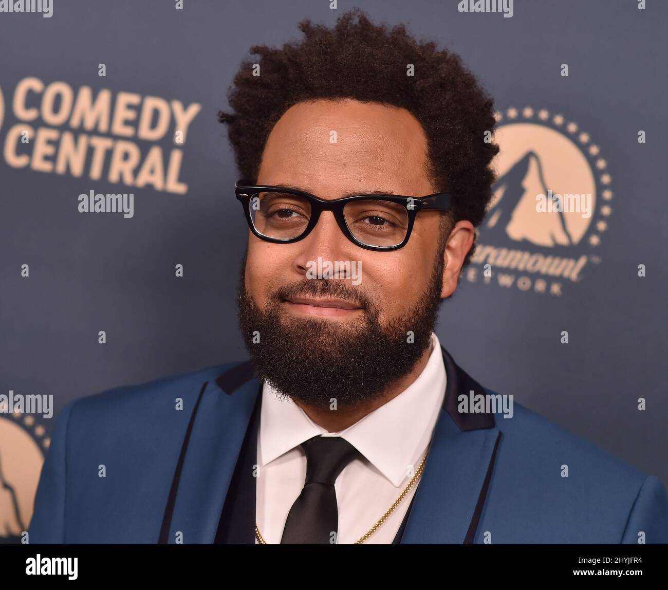 Diallo Riddle arriving to the Comedy Central, Paramount Network, TV ...
