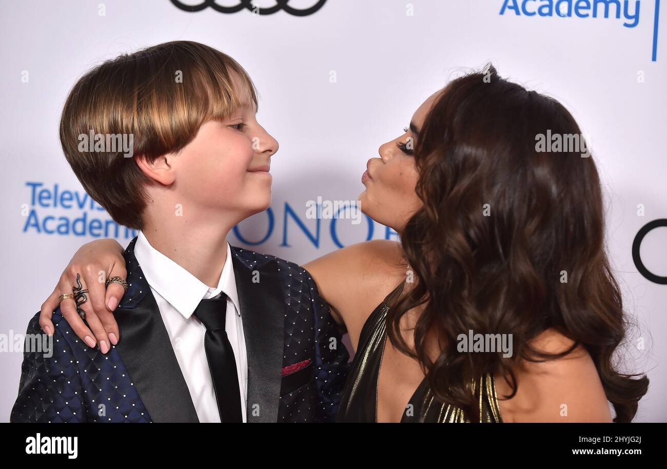 Finn Carr and Paris Berelc attending the Television Academy Honors at ...