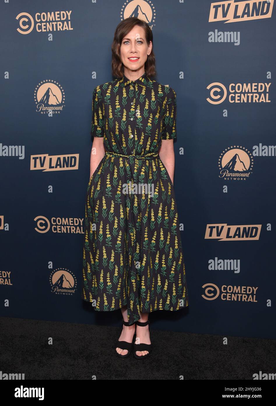 Miriam Shor arriving to the Comedy Central, Paramount Network, TV Land ...
