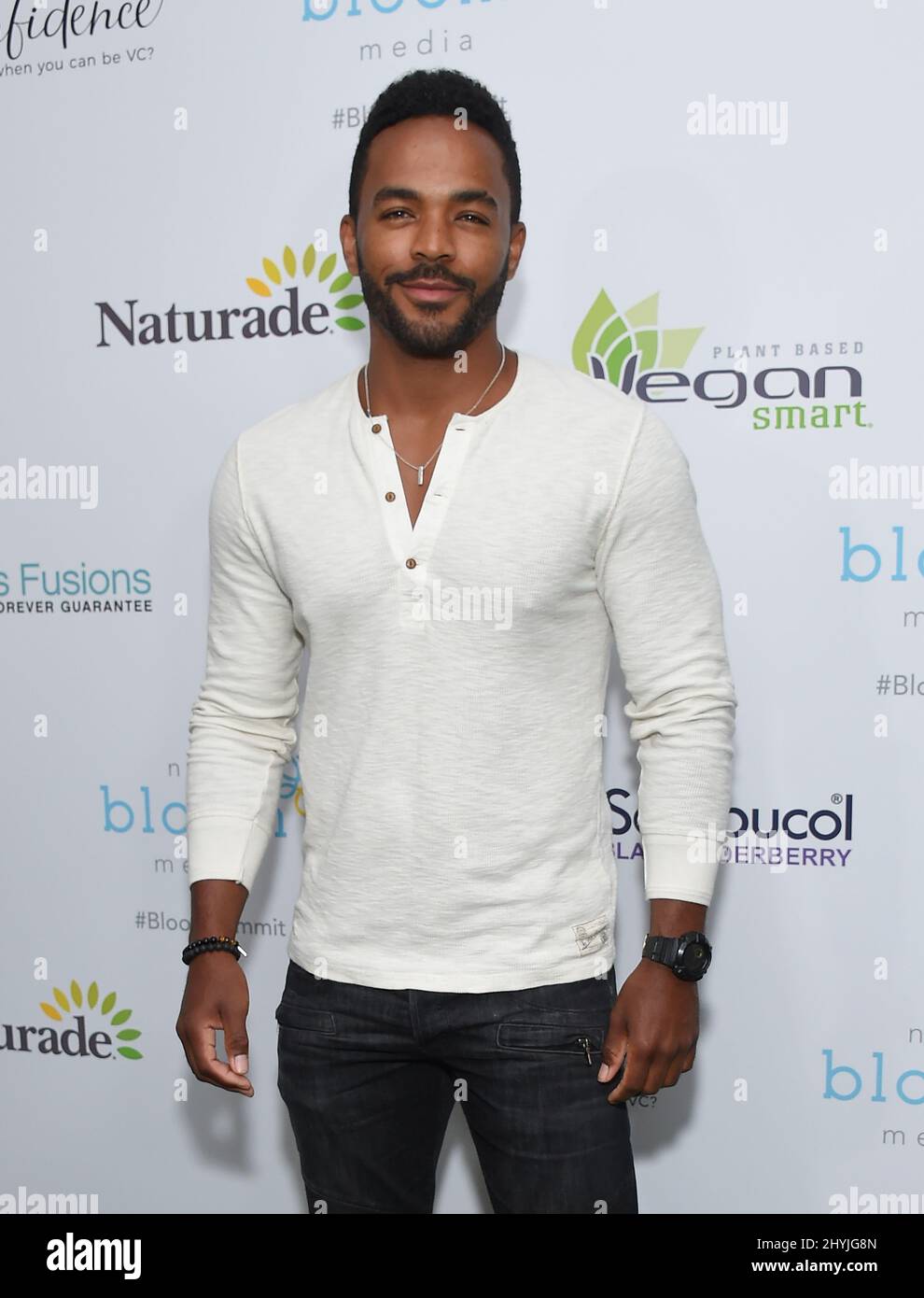 Sean Dominic arriving to the 2nd Annual Bloom Summit at Beverly Hilton ...