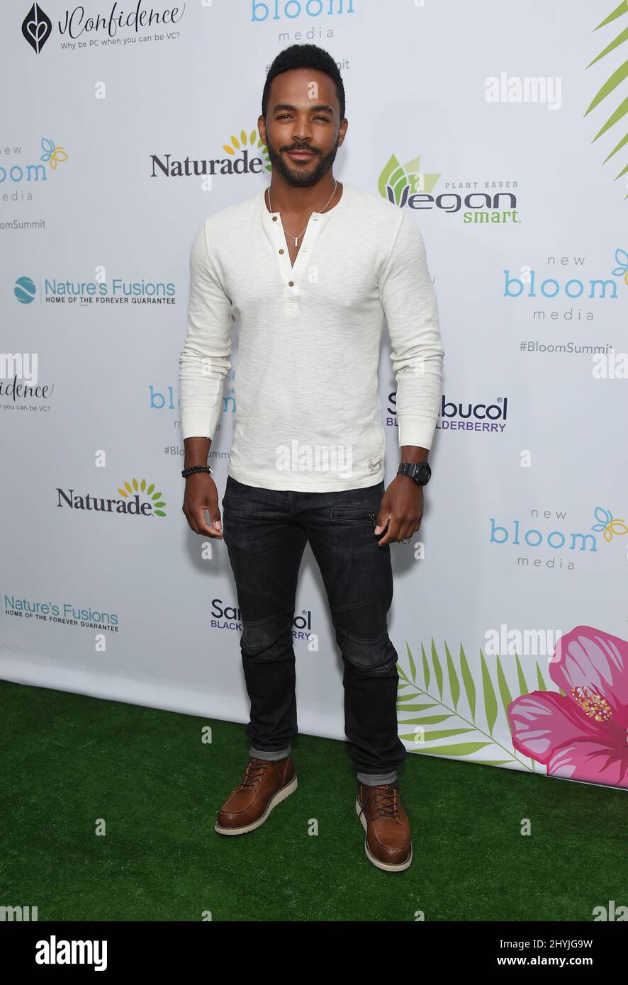 Sean Dominic arriving to the 2nd Annual Bloom Summit at Beverly Hilton ...