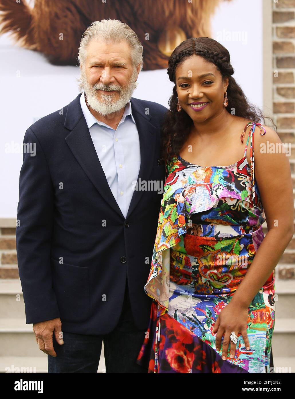 Harrison Ford and Tiffany Haddish at 'The Secret Life of Pets 2' Los ...