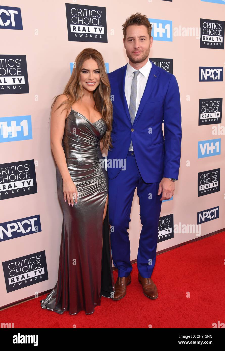 Chrishell Stause and Justin Hartley at the Critics' Choice Real TV ...