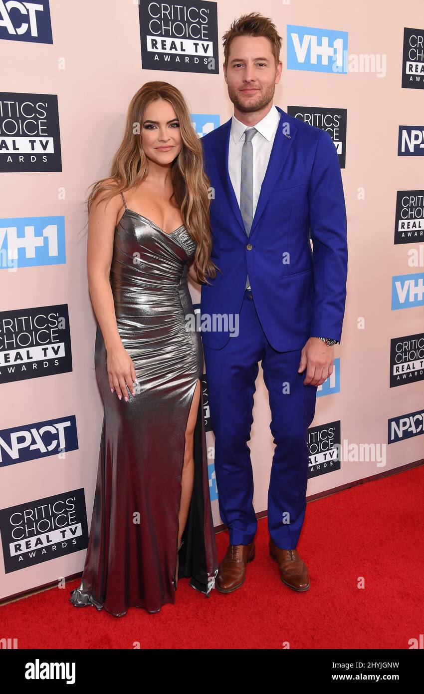 Chrishell Stause and Justin Hartley at the Critics' Choice Real TV ...