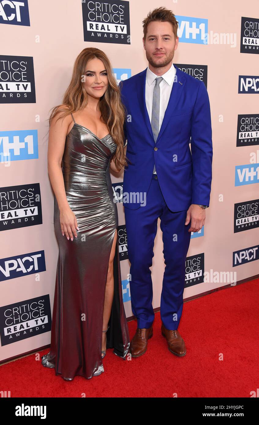 Chrishell Stause and Justin Hartley at the Critics' Choice Real TV ...