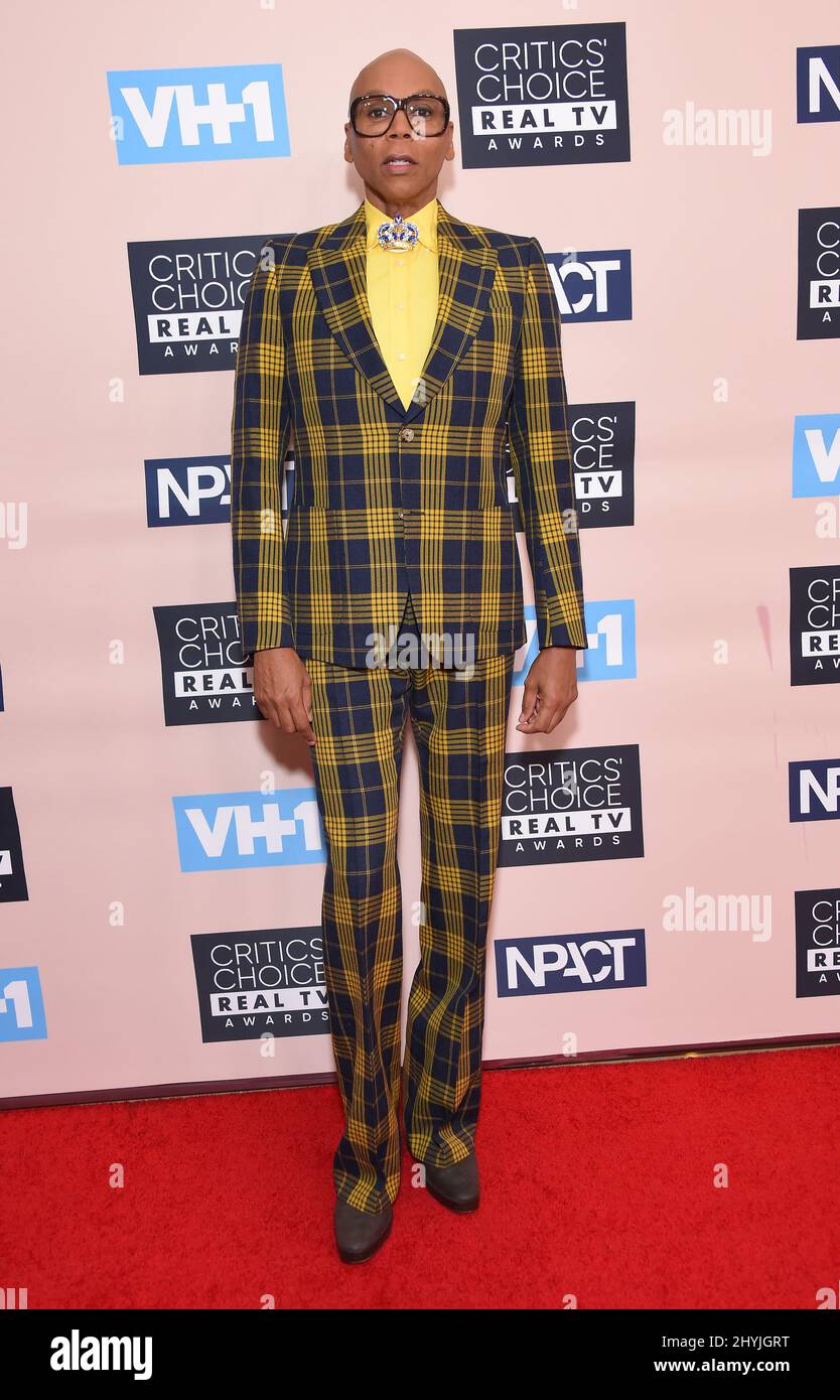 RuPaul Charles at the Critics' Choice Real TV Awards held at the ...