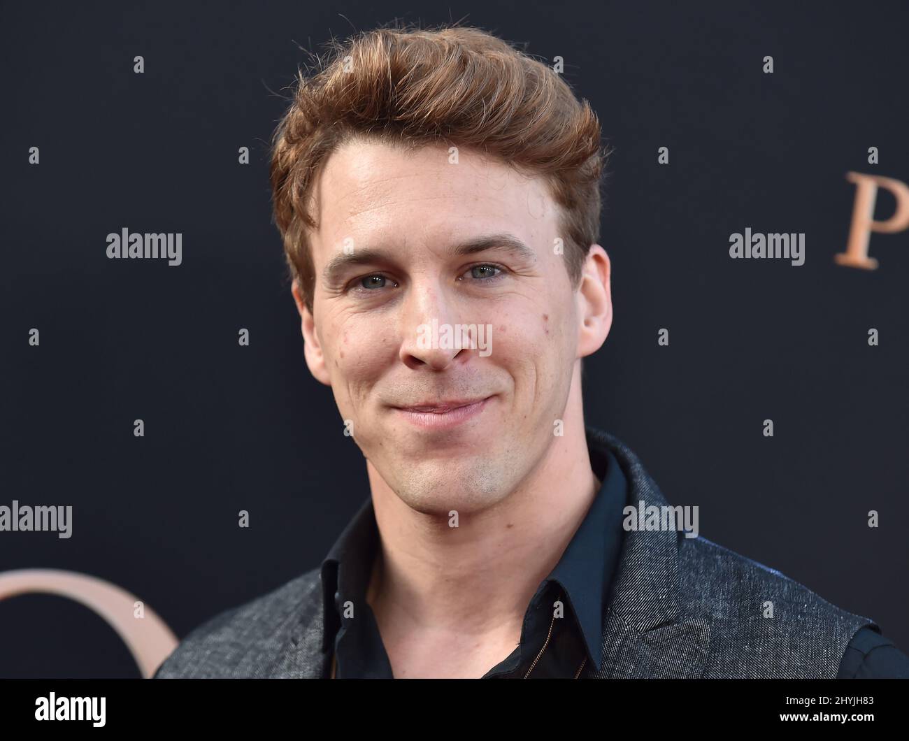Jesse LaFlair attending the premiere of Dark Phoenix in Los Angeles ...