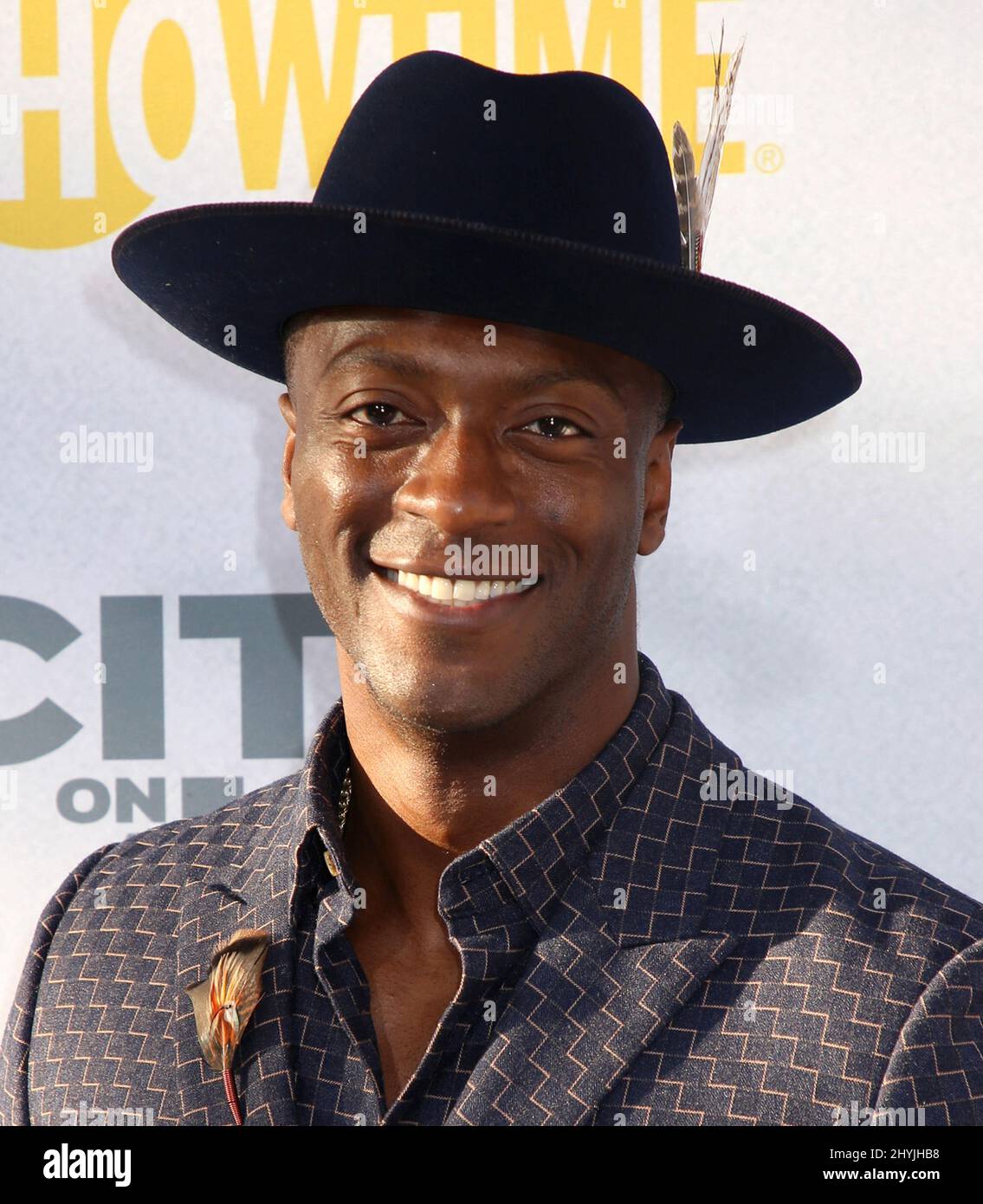 Aldis Hodge attending the premiere of Showtime's City On A Hill in New ...