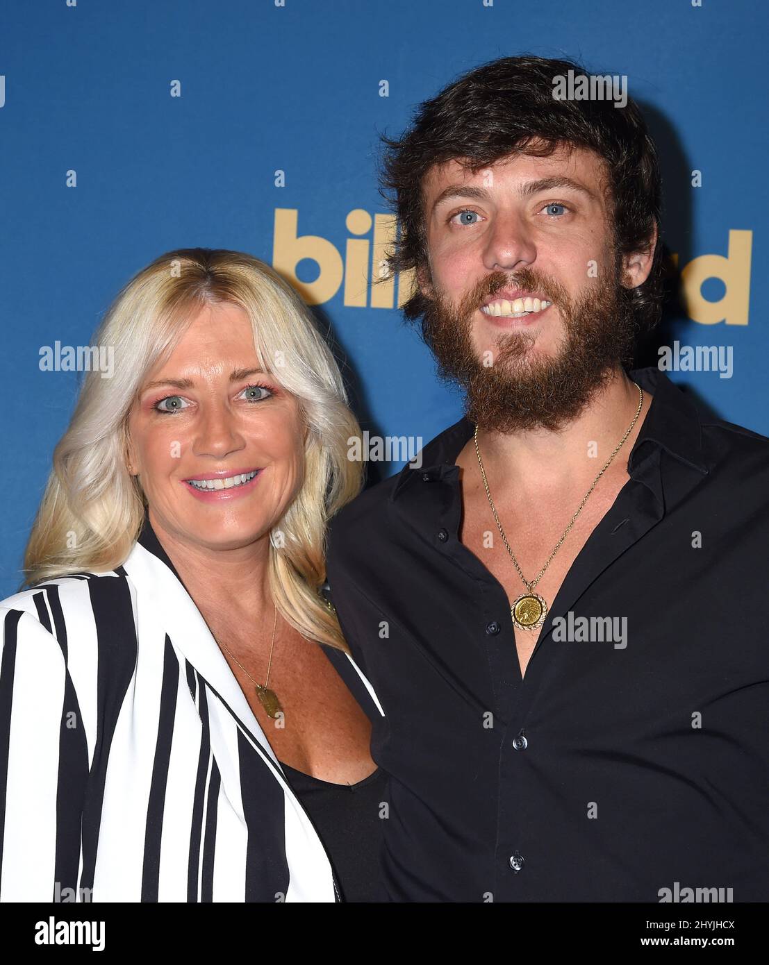 Chris Janson and Kelly Lynn Janson attending the 2019 Billboard Country ...