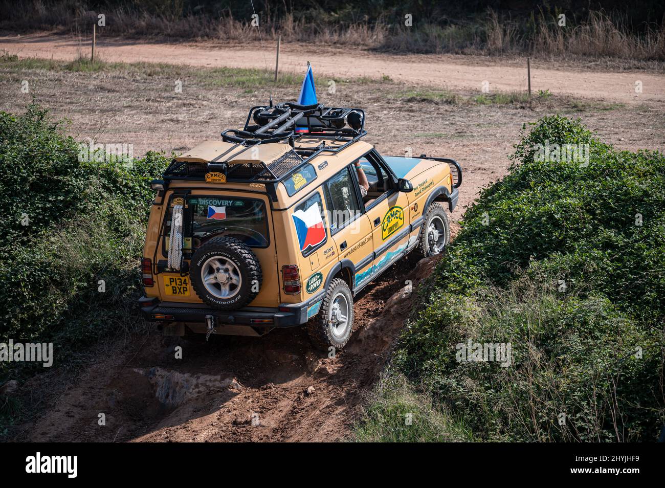 Picture of a First generation Land Rover Discovery series I prepared ...