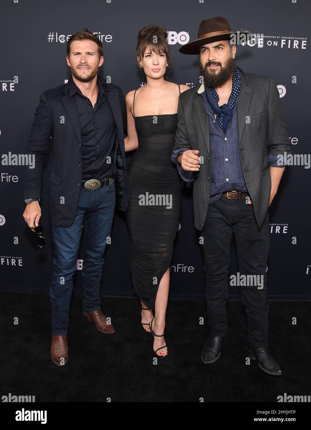 Scott Eastwood, Jonah Johnson and Shelby Bullard arriving to the HBO's ...