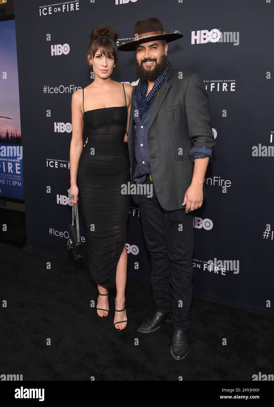 Jonah Johnson and Shelby Bullard arriving to the HBO's 'Ice on Fire ...
