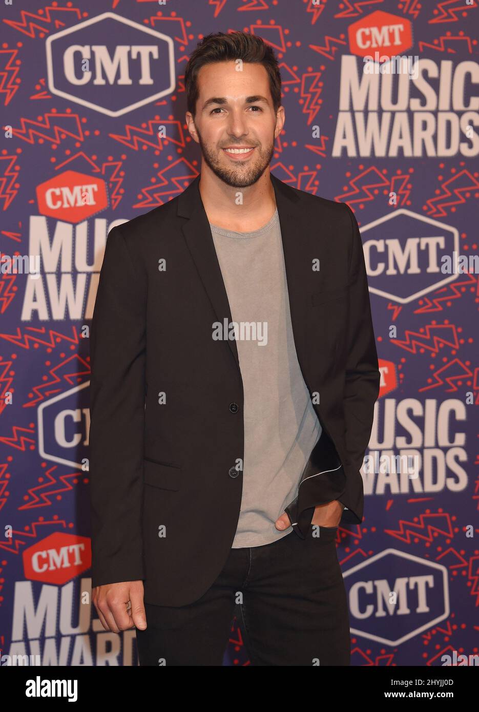 Cale Dodds at the 2019 CMT Music Awards held at the Bridgestone Arena ...