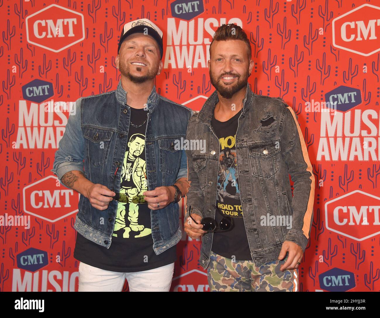 Chris Lucas and Preston Brust, LOCASH at the 2019 CMT Music Awards held ...