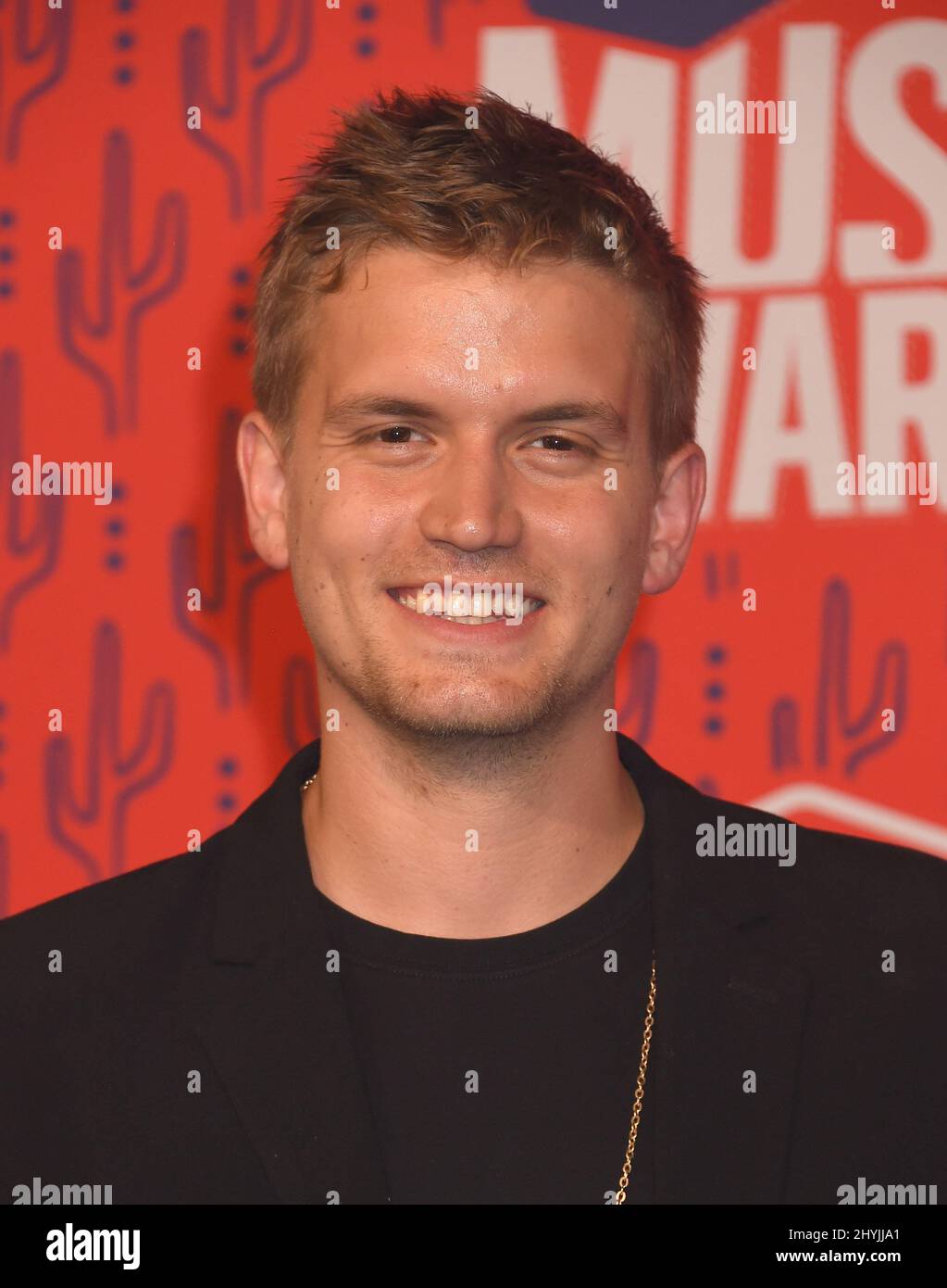 Levi Hummon at the 2019 CMT Music Awards held at the Bridgestone Arena ...