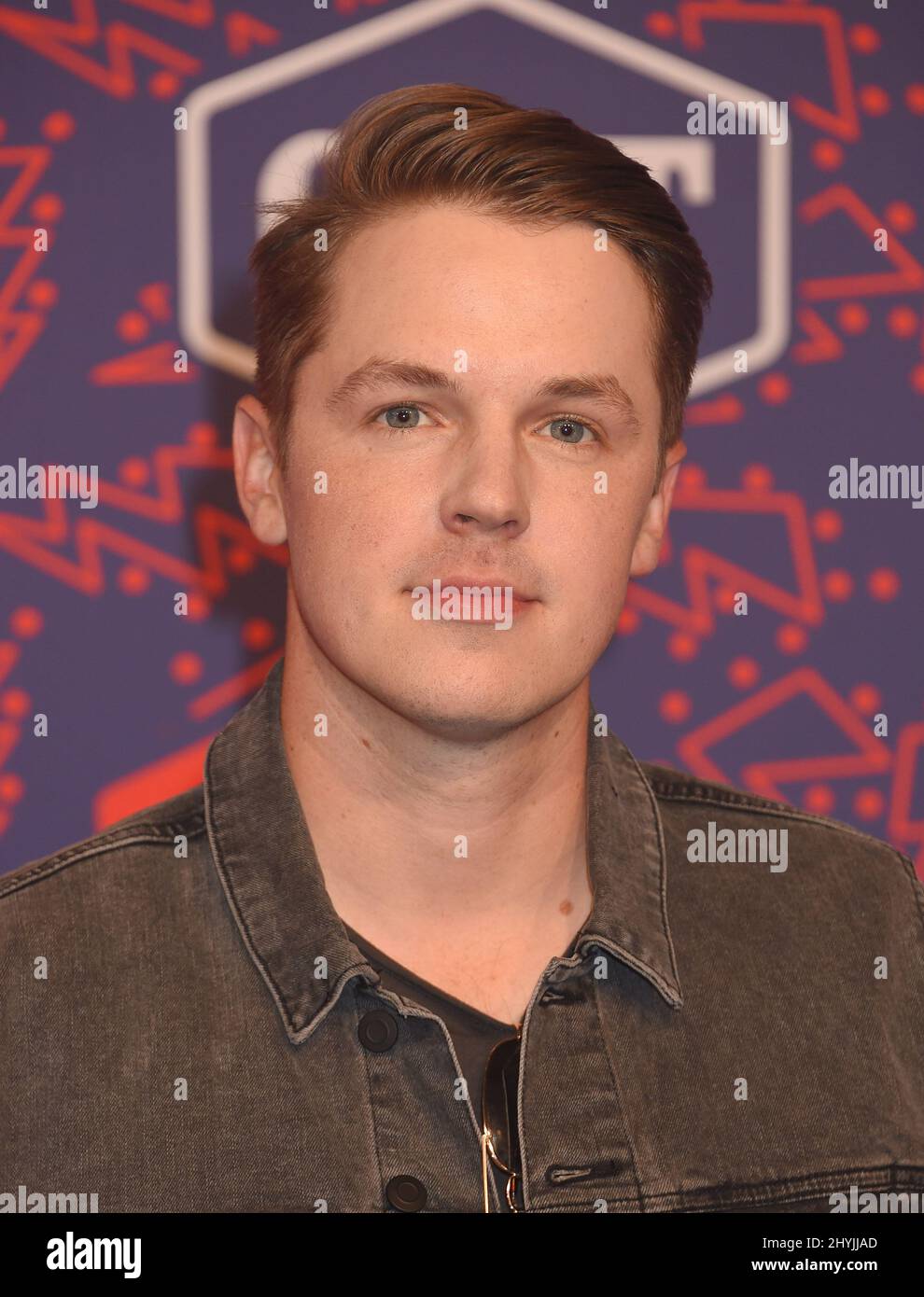 Travis Denning at the 2019 CMT Music Awards held at the Bridgestone ...