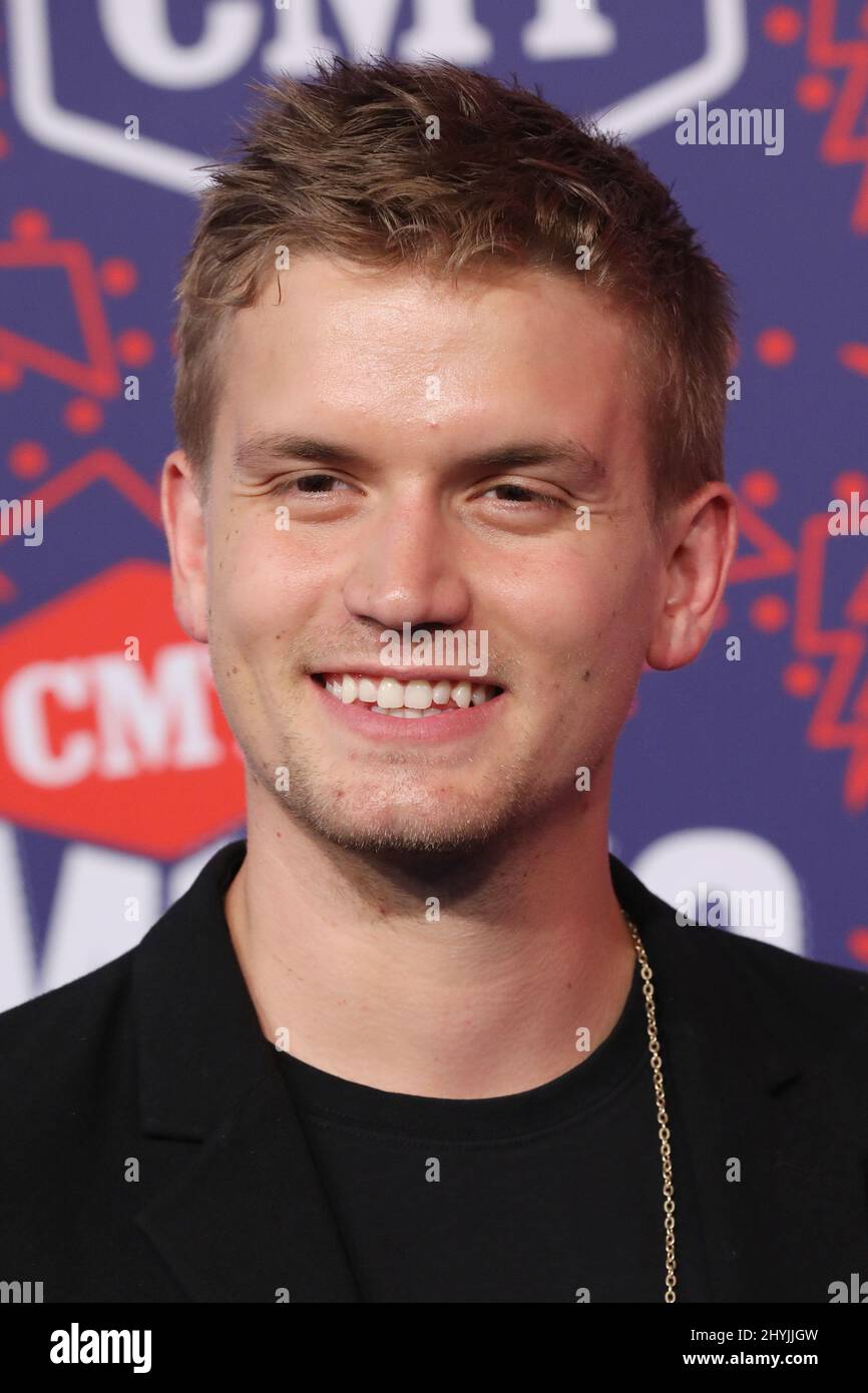 Levi Hummon at the 2019 CMT Music Awards hosted by Little Big Town and ...