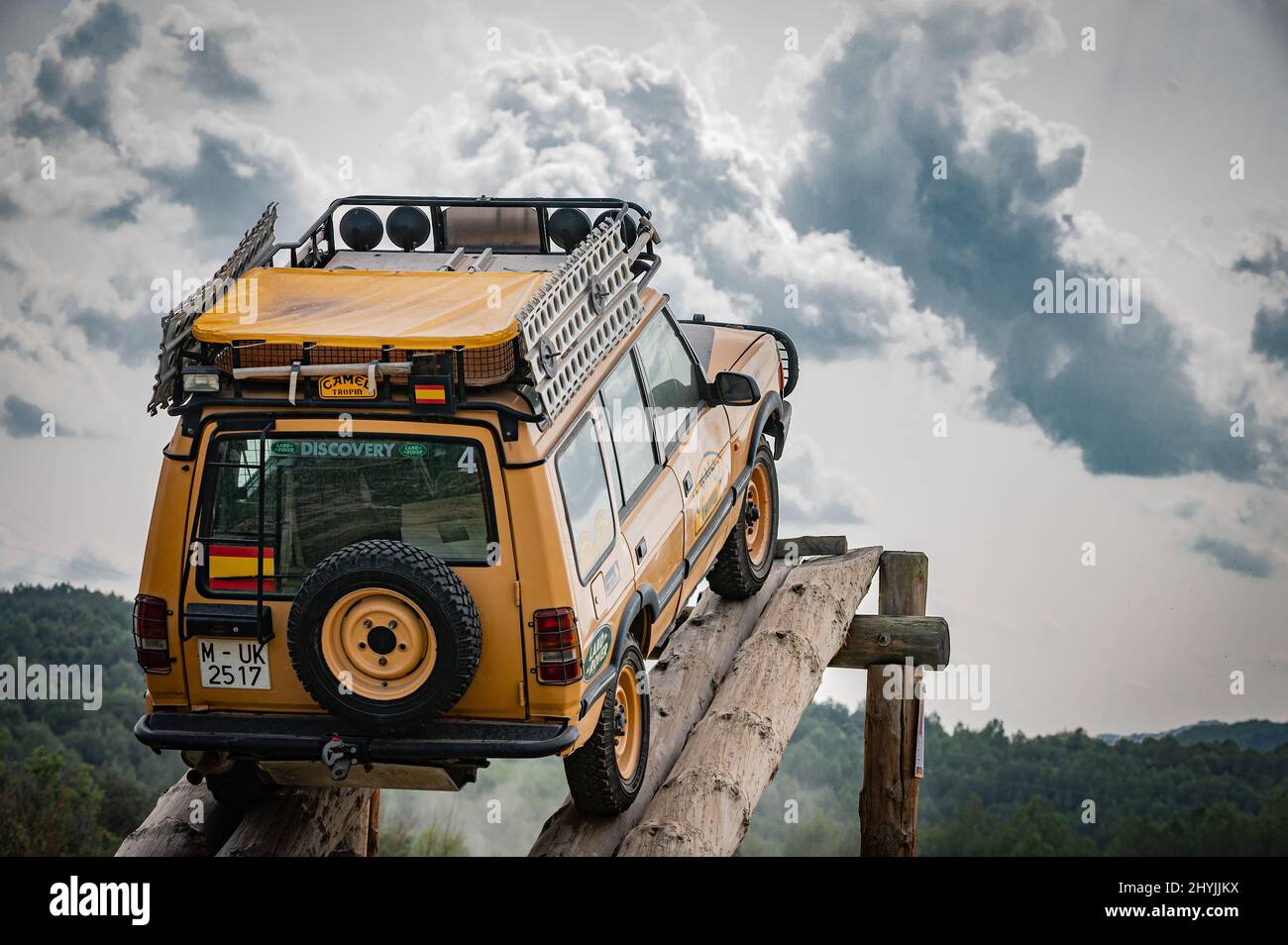 Picture of a First generation Land Rover Discovery series I prepared ...