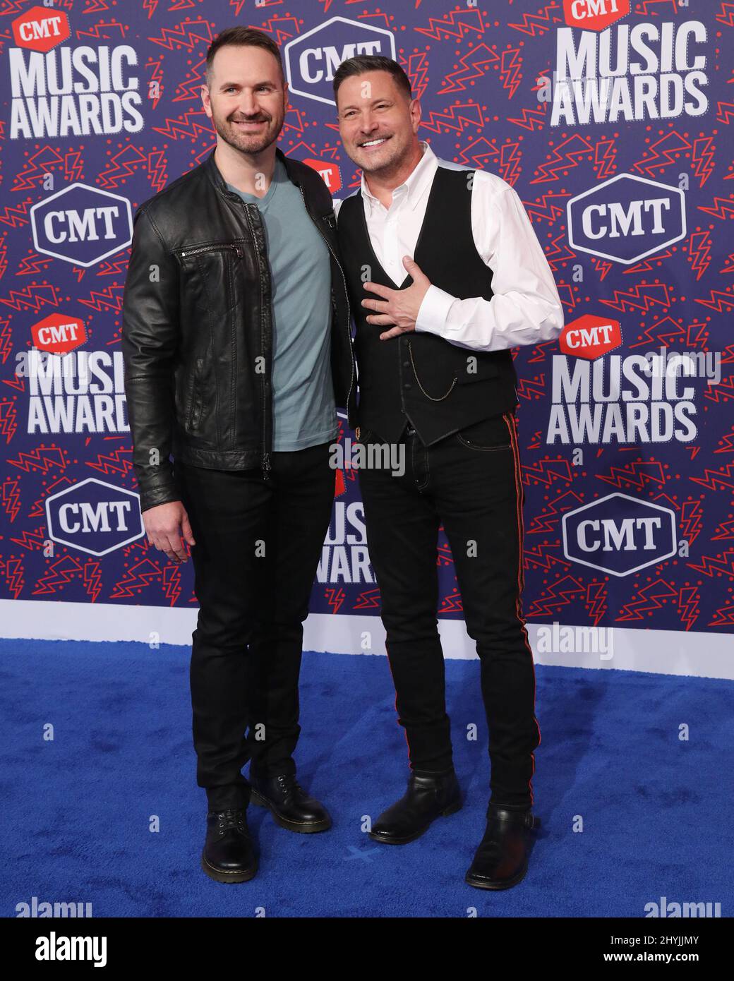 Ty Herndon and Matt Collum at the 2019 CMT Music Awards hosted by ...