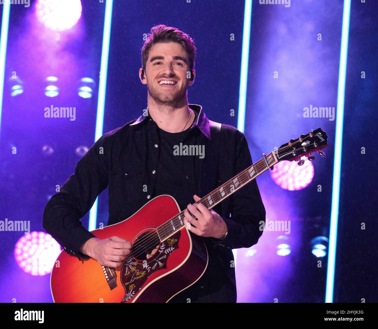 Andrew Taggart of The Chainsmokers onstage at the 2019 CMA Fest held at ...
