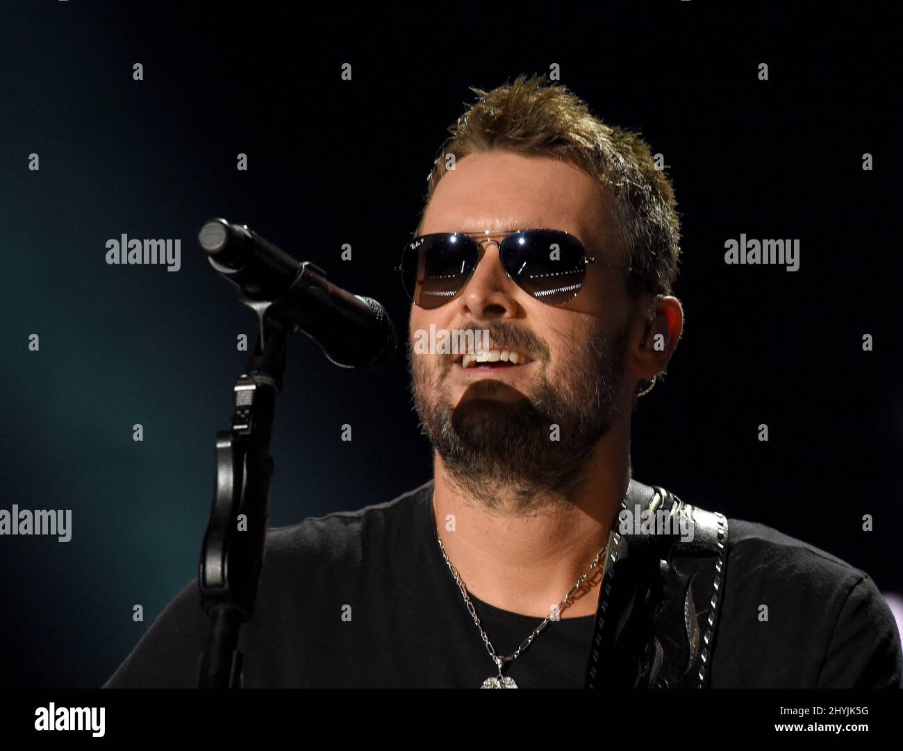 Eric Church onstage at the 2019 CMA Fest held at Nissan Stadium on June ...