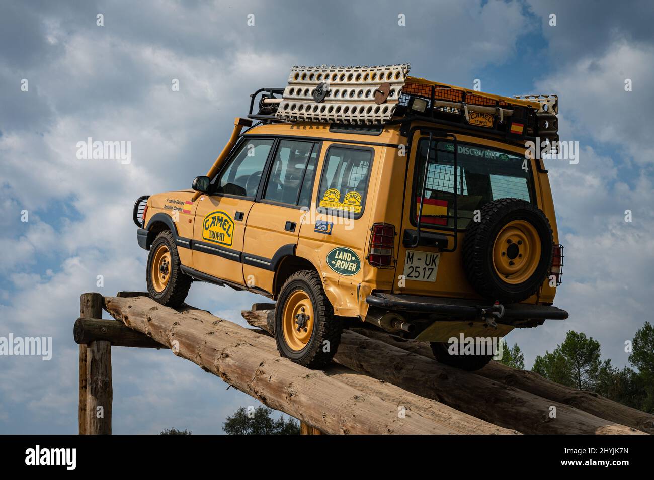 Picture of a First generation Land Rover Discovery series I prepared ...