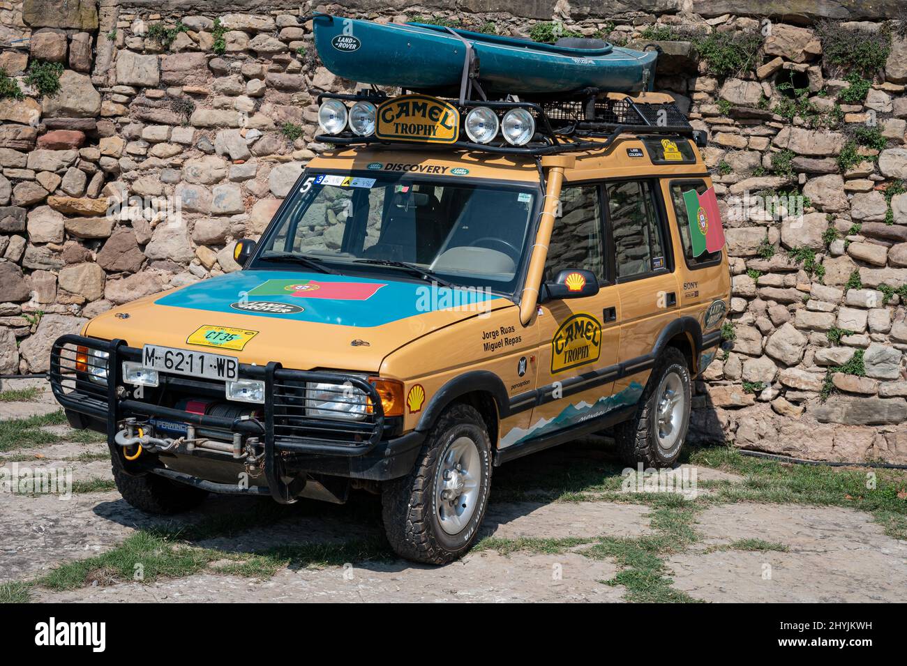Picture of a First generation Land Rover Discovery series I prepared ...
