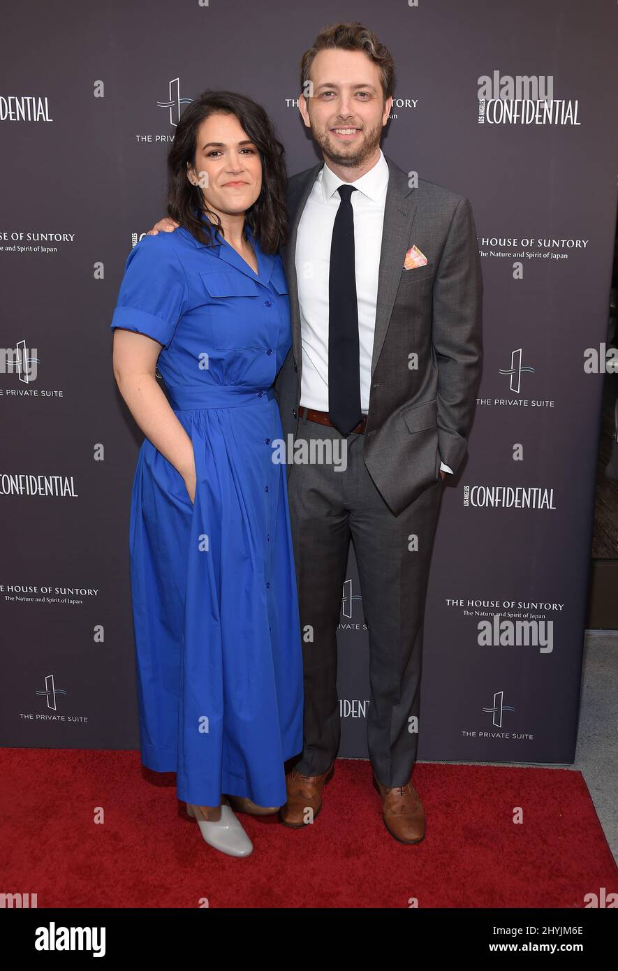 Abbi Jacobson and Nick Paley arriving at the 'Below the Line Talent ...