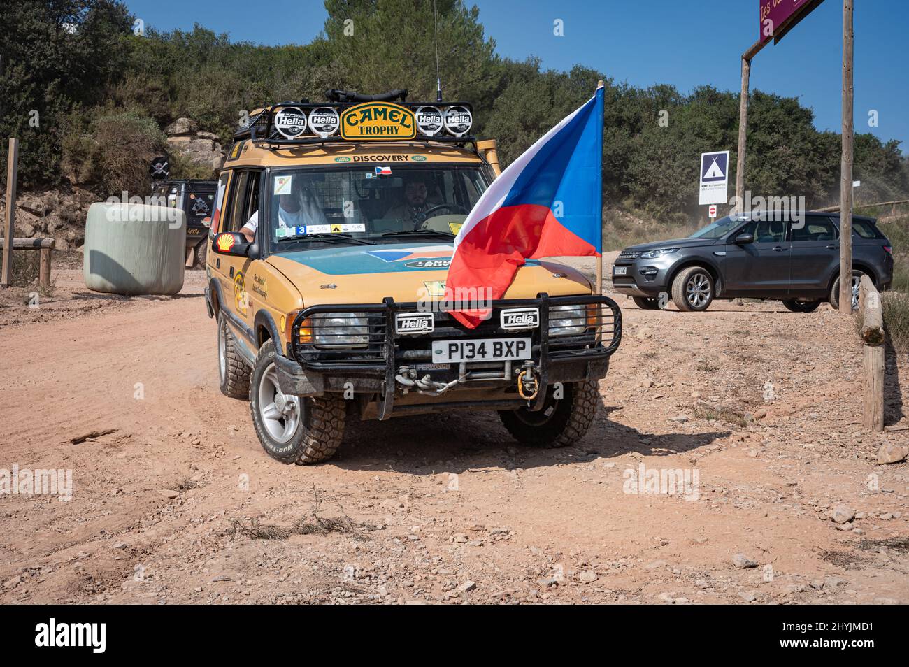 Picture of a First generation Land Rover Discovery series I prepared ...