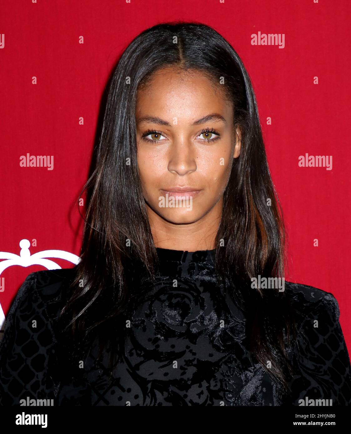 Leyna Bloom attending the premiere of Shaft in New York Stock Photo - Alamy