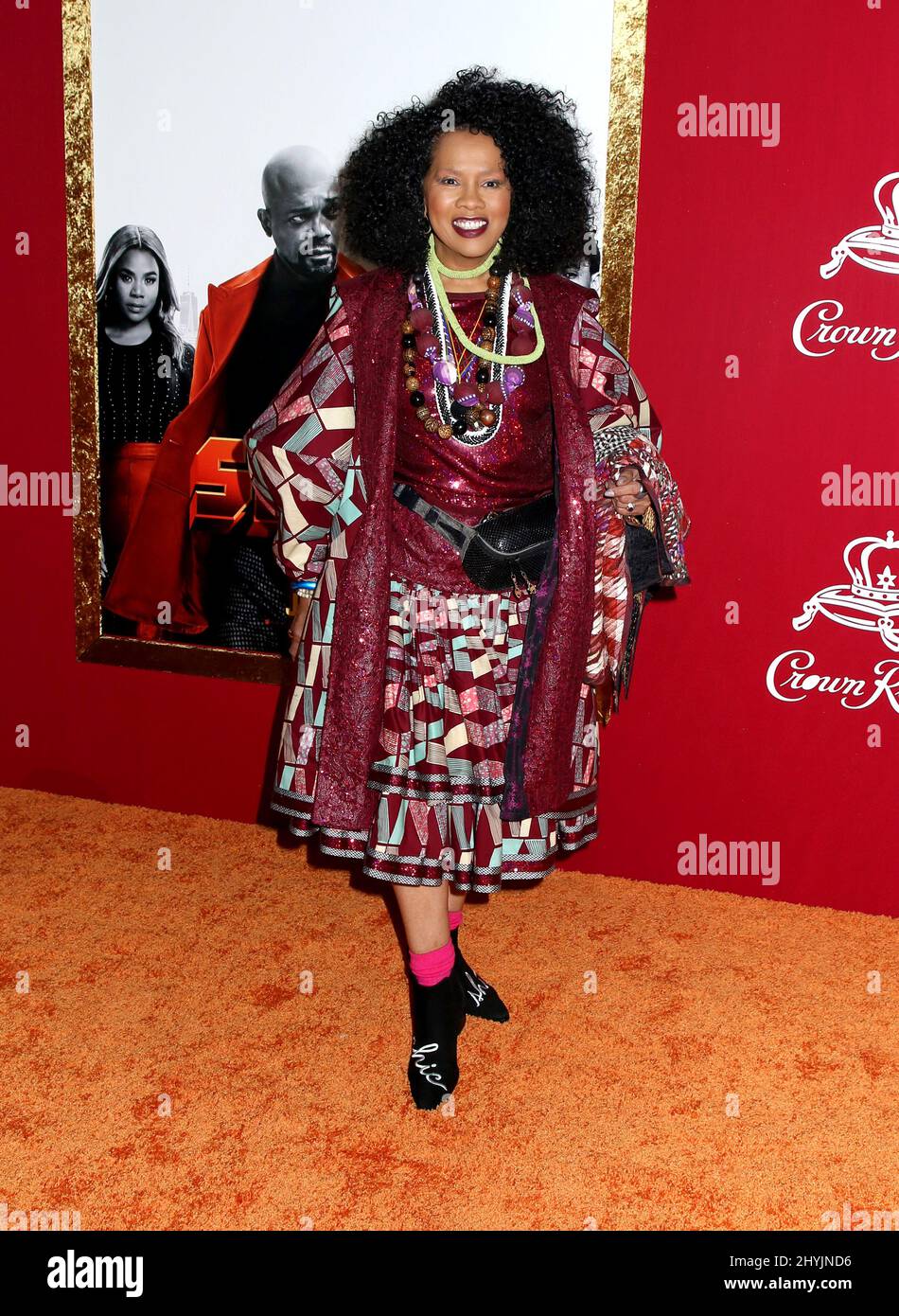 Sherri Brewer attending the premiere of Shaft in New York Stock Photo ...