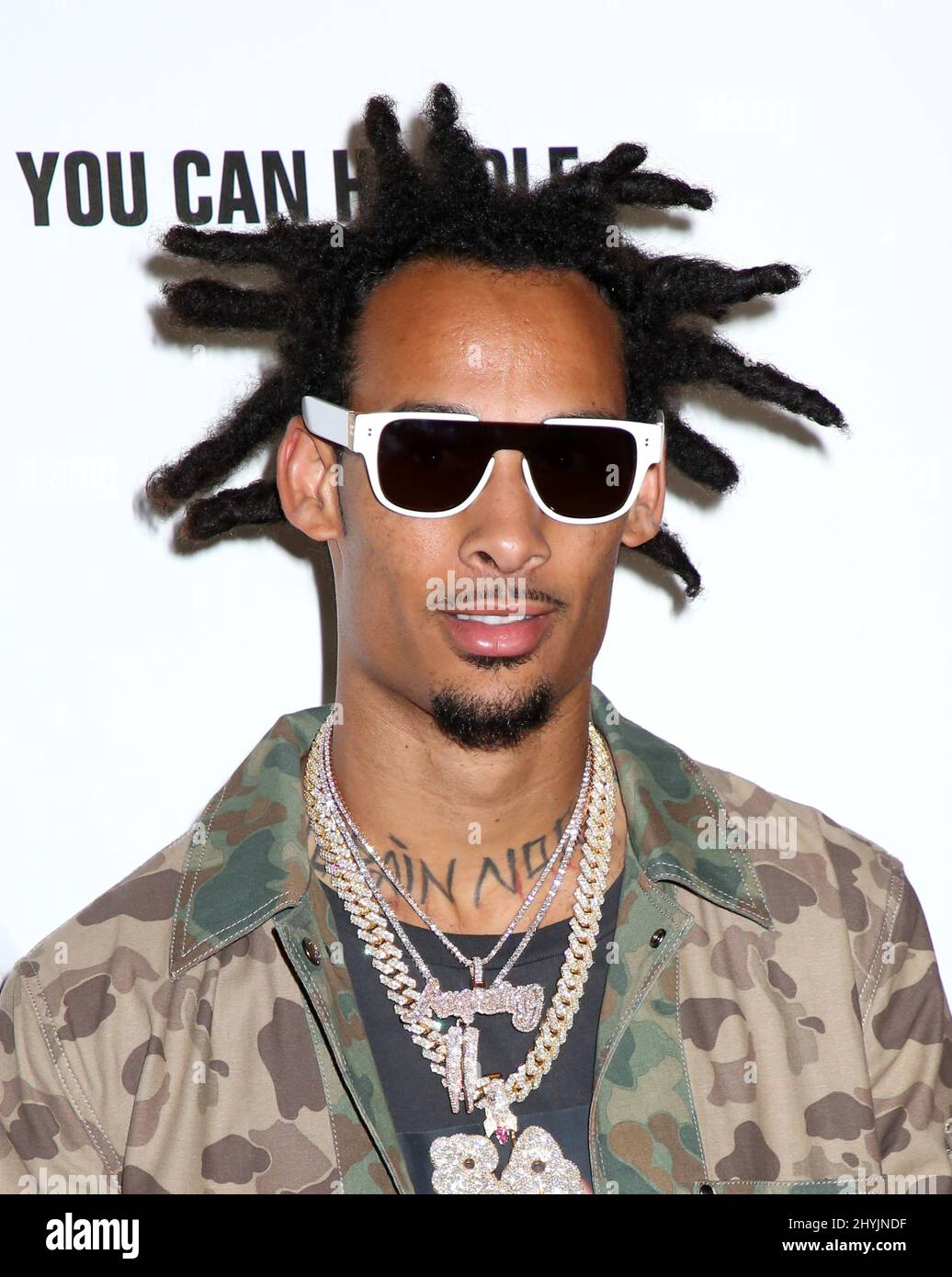 Robby Anderson attending the premiere of Shaft in New York Stock Photo ...