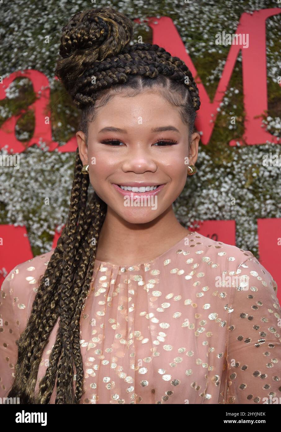Storm Reid at the InStyle Max Mara Women In Film Celebration held at ...