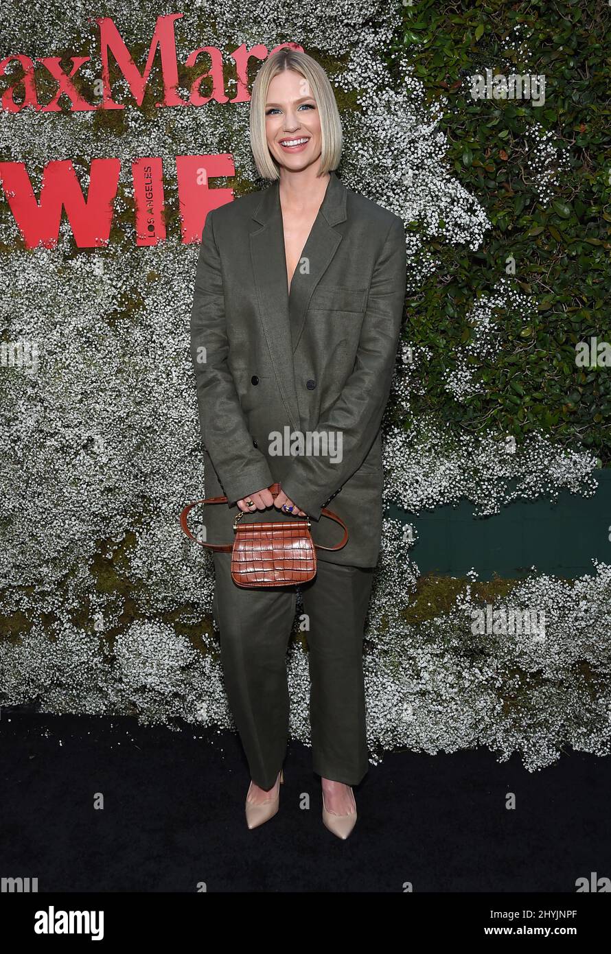 January Jones at the InStyle Max Mara Women In Film Celebration held at ...
