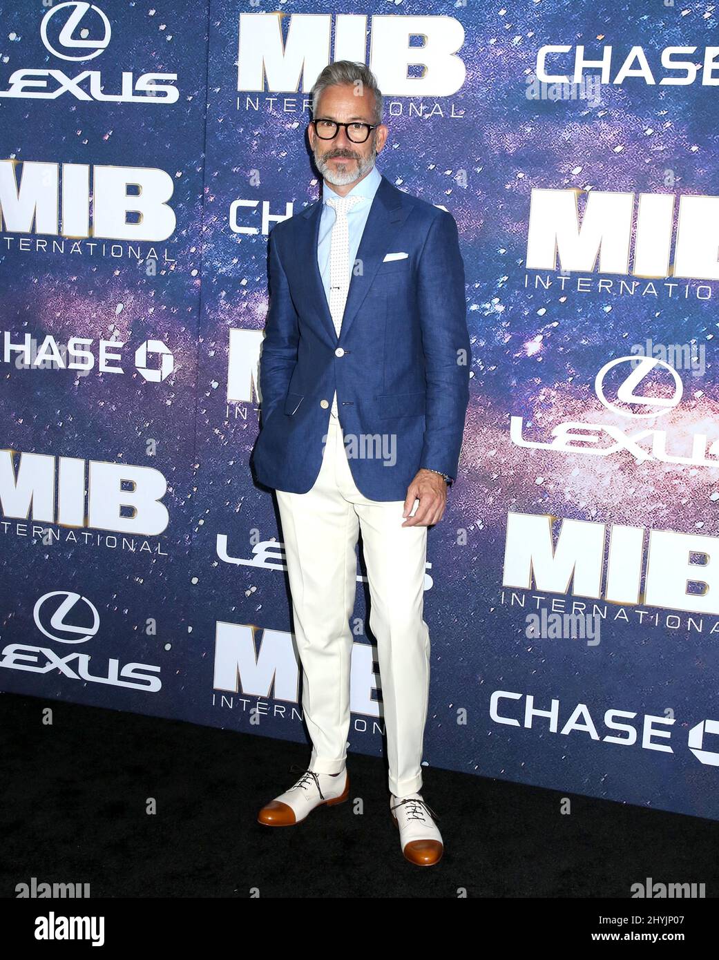 Garrett Swann attending the 'Men In Black International' World Premiere ...