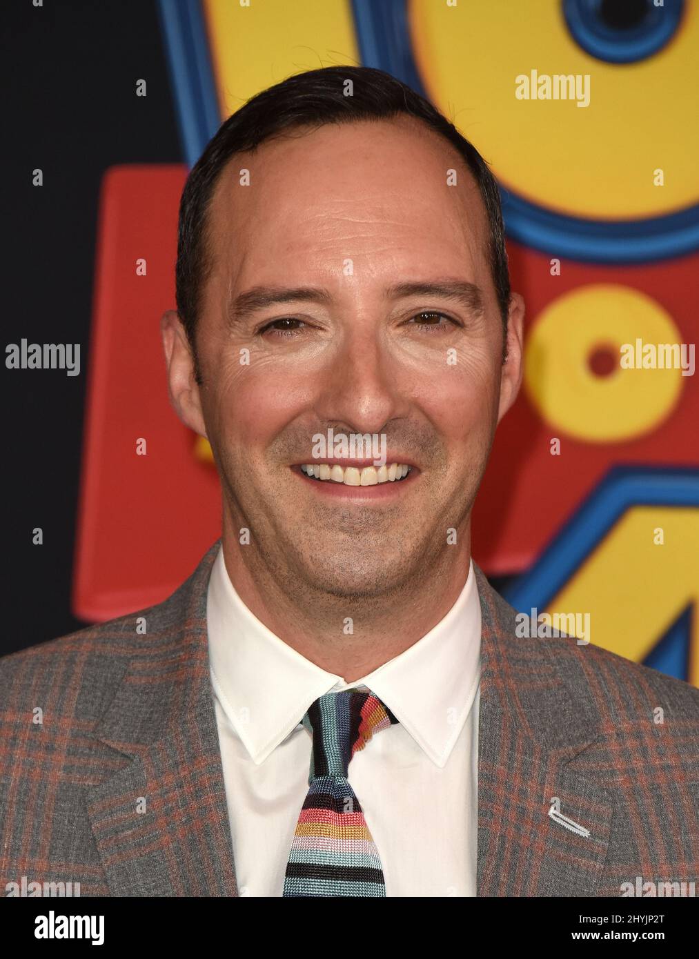 Tony Hale attending the world premiere of "Toy Story 4" held at the El ...