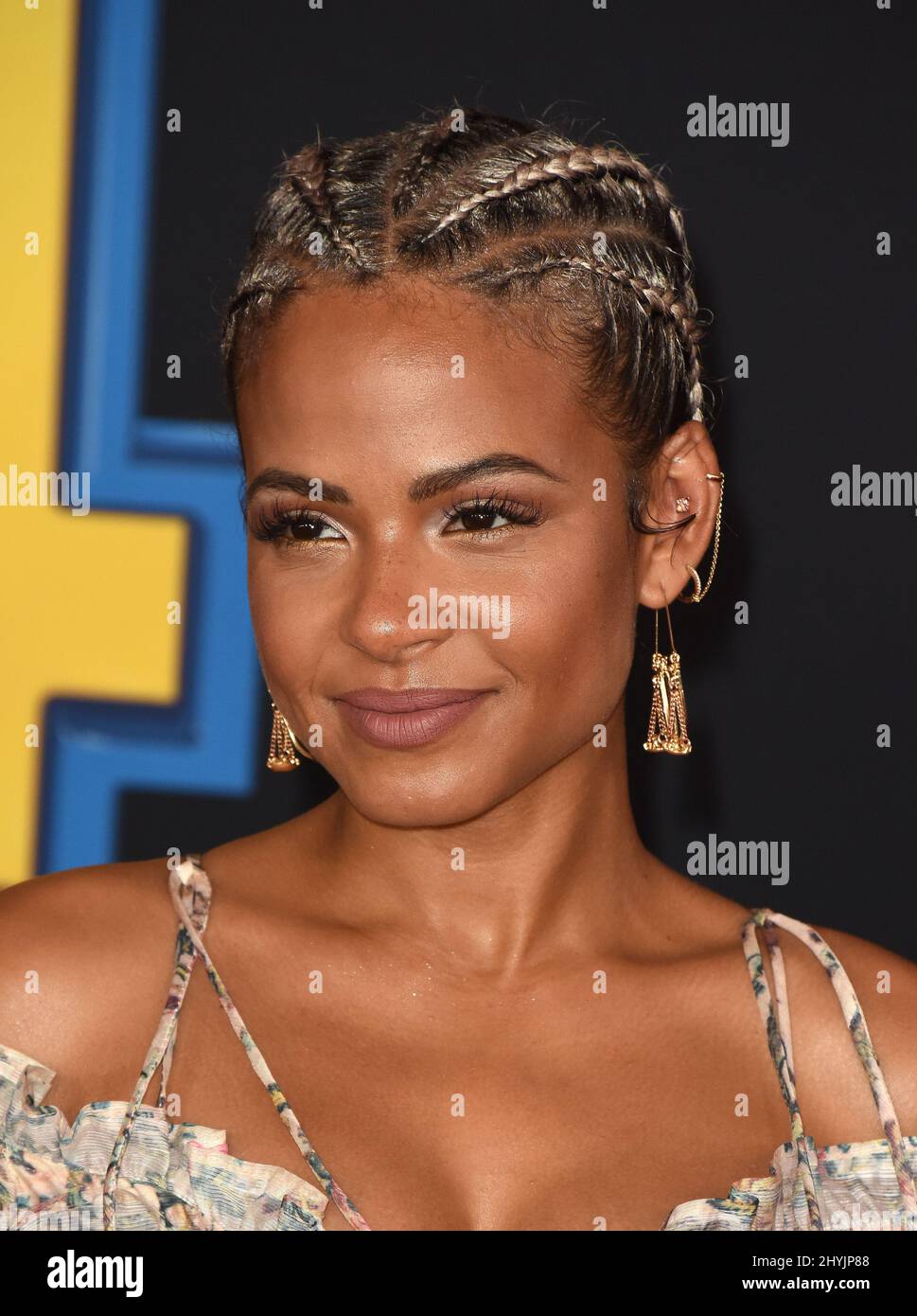 Christina Milian Cornrows