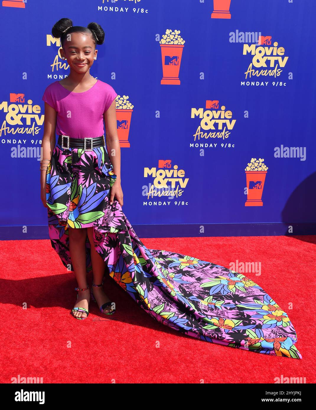 Faithe Herman arriving to the MTV Movie & TV Awards 2019 at Barker ...
