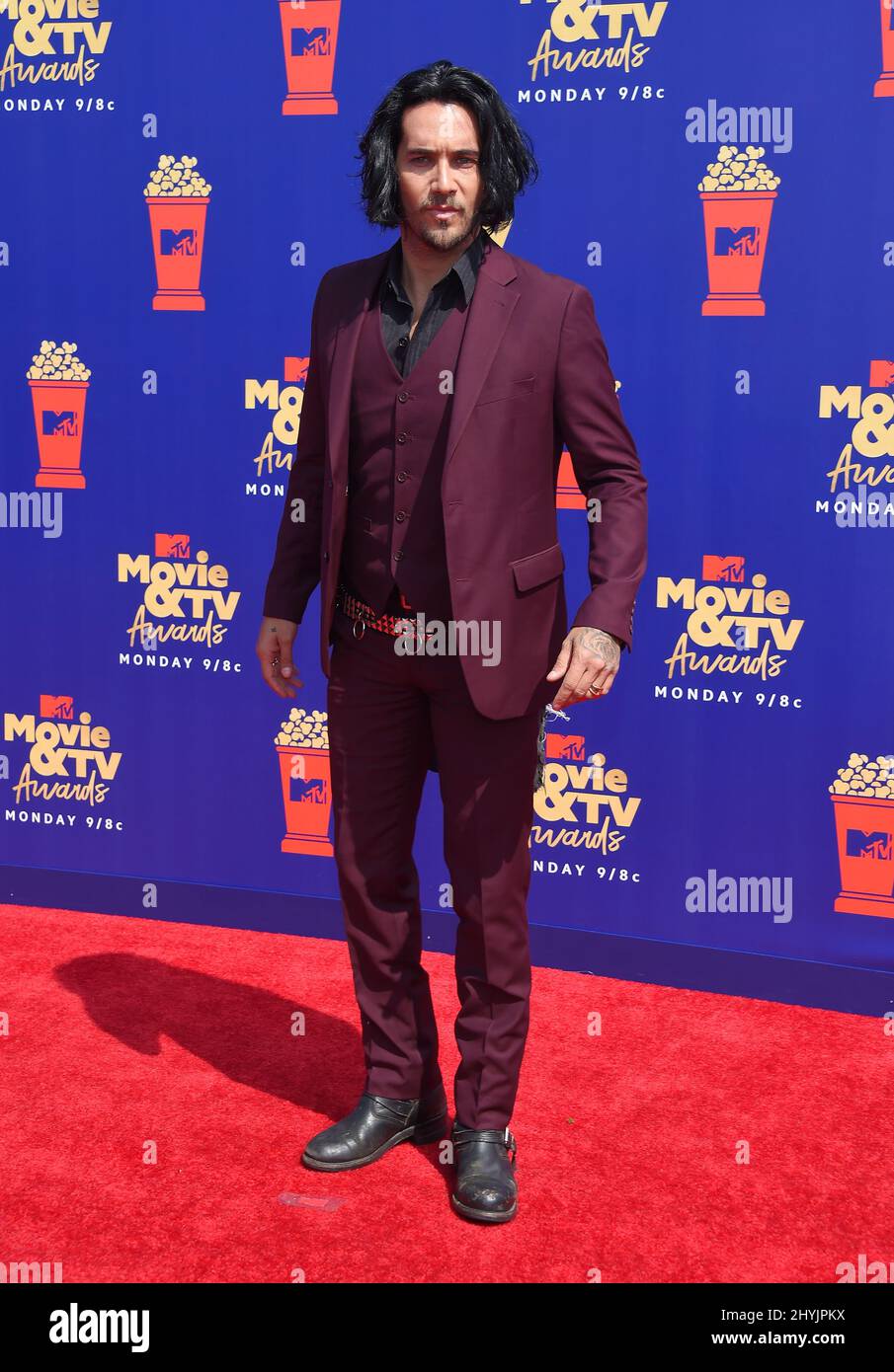 Justin Bobby Brescia arriving to the MTV Movie & TV Awards 2019 at ...