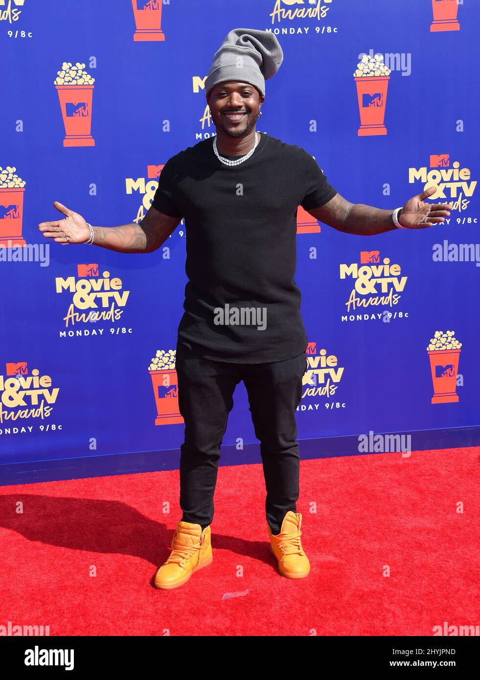 Ray J arriving to the MTV Movie & TV Awards 2019 at Barker Hanger on ...