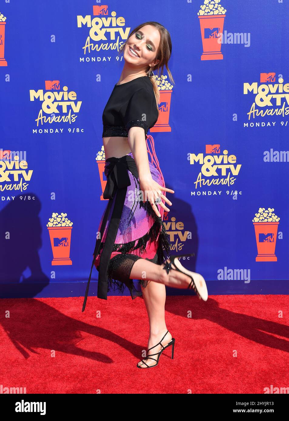 Haley Lu Richardson arriving to the MTV Movie & TV Awards 2019 at ...