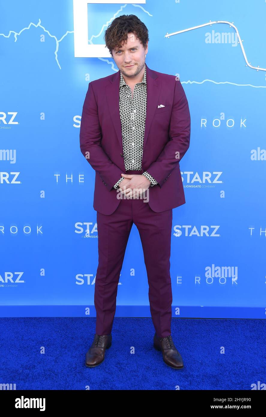 Jon Fletcher arriving to the STARZ Los Angeles Premiere of 'The Rook ...