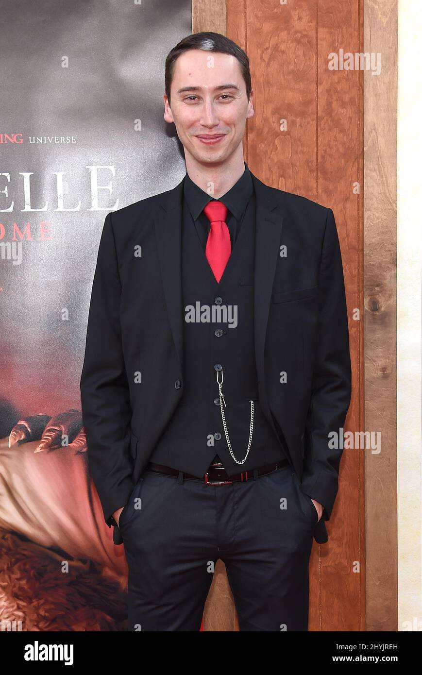 Alexander Ward attending the Annabelle Comes Home Premiere held in Los ...