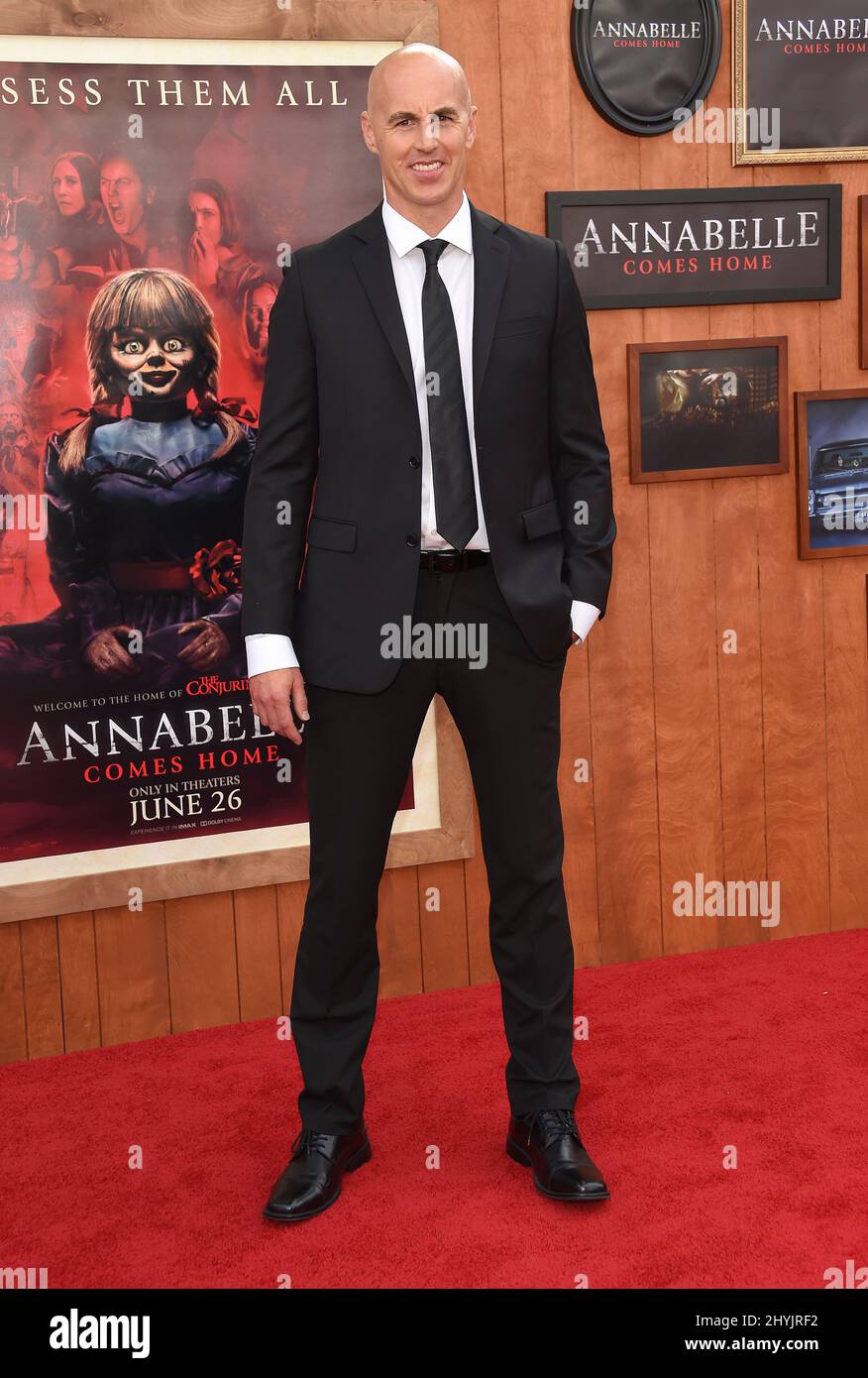 Douglas Tait attending the Annabelle Comes Home Premiere held in Los ...