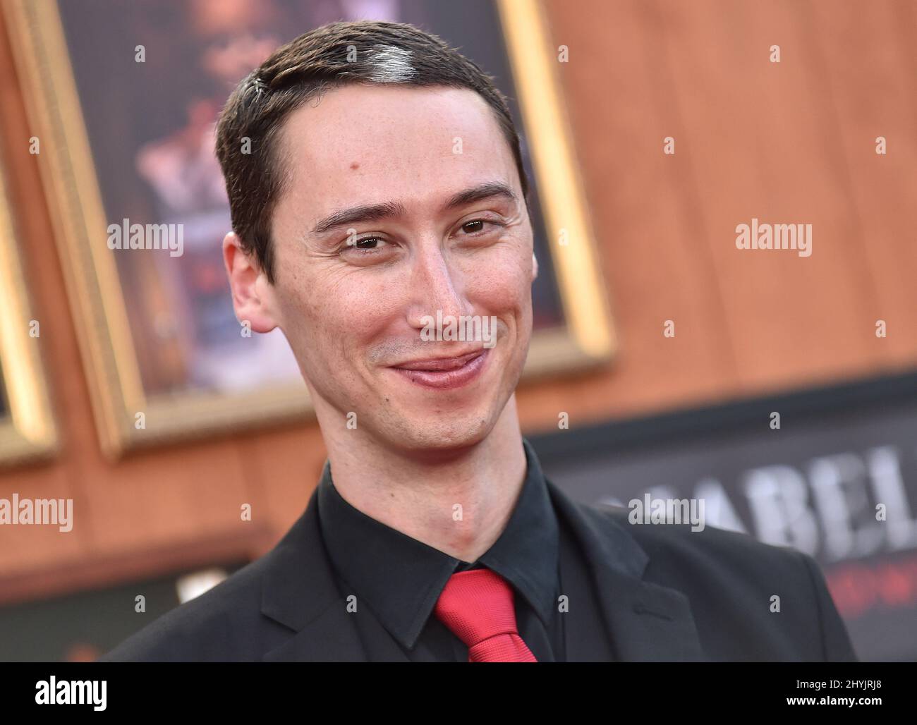 Alexander Ward attending the Annabelle Comes Home Premiere held in Los ...