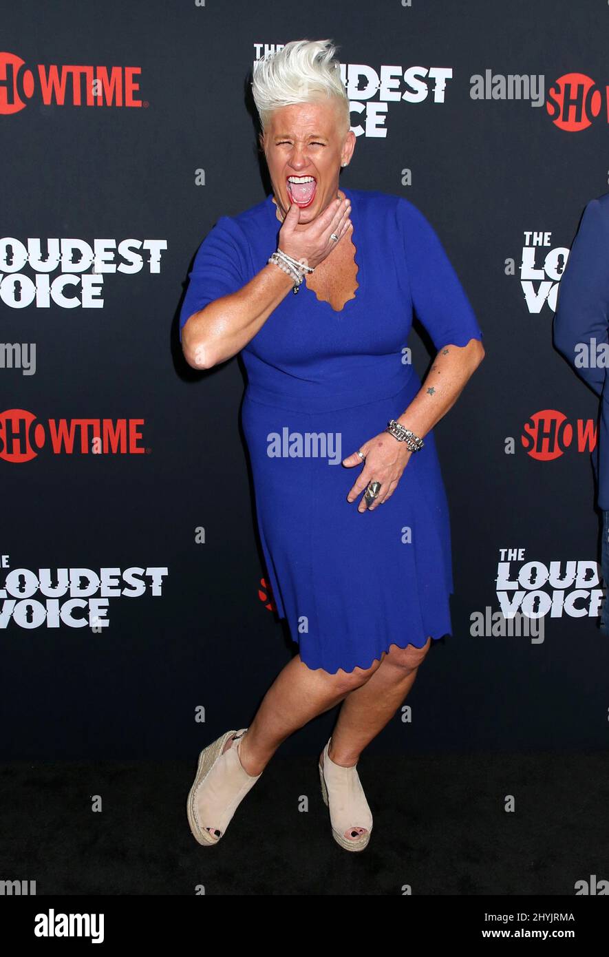 Anne Burrell attending 'The Loudest Voice' Premiere held at The Paris ...